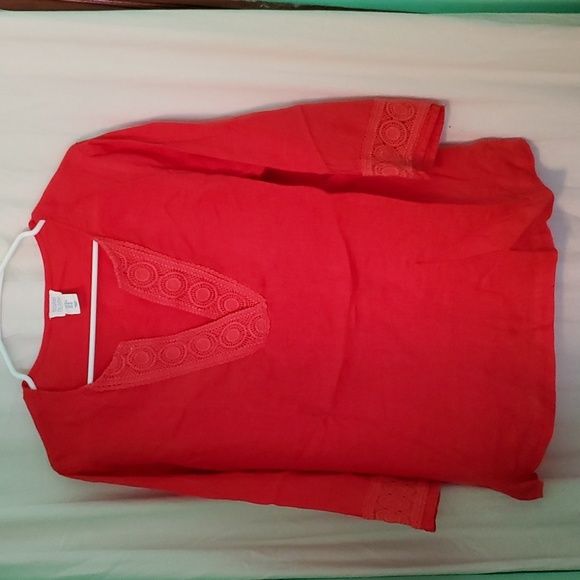 Sigrid Olsen | Tops | Sigrid Olsen Linen Top | Poshmark